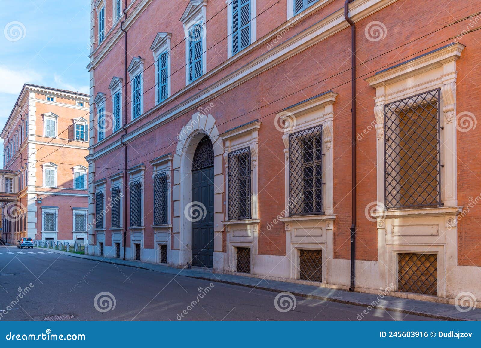 Historical Building in Italian Town Modena Editorial Photo - Image of ...