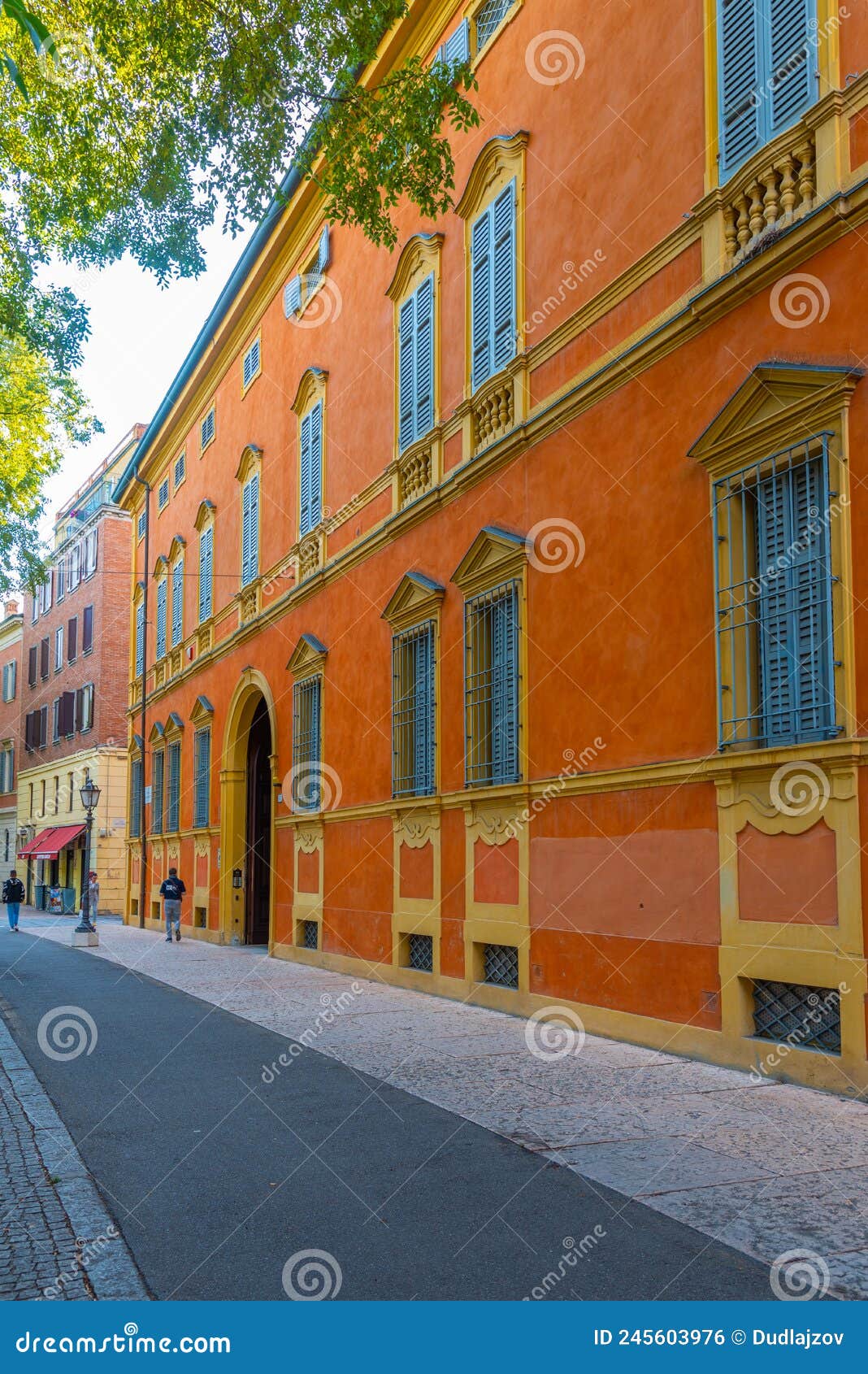 Historical Building in Italian Town Modena Editorial Photo - Image of ...
