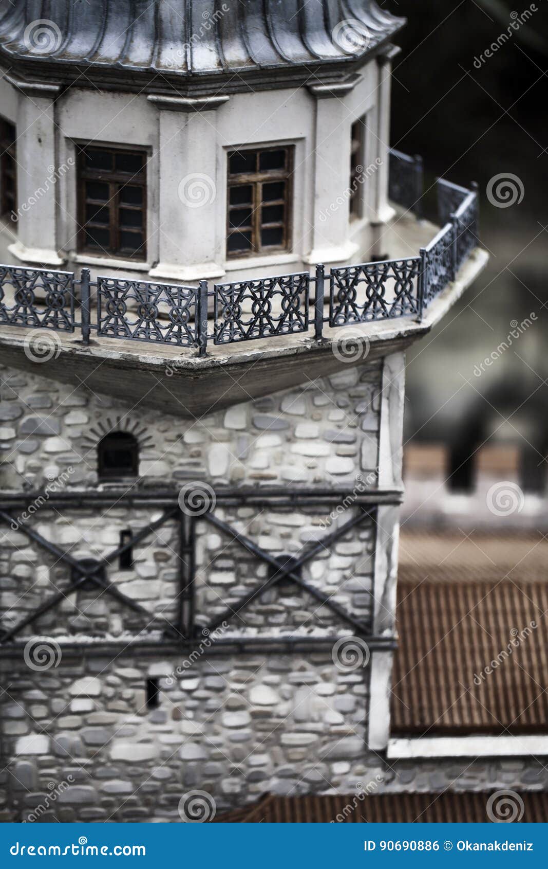 Historical Building Model stock photo. Image of building - 90690886