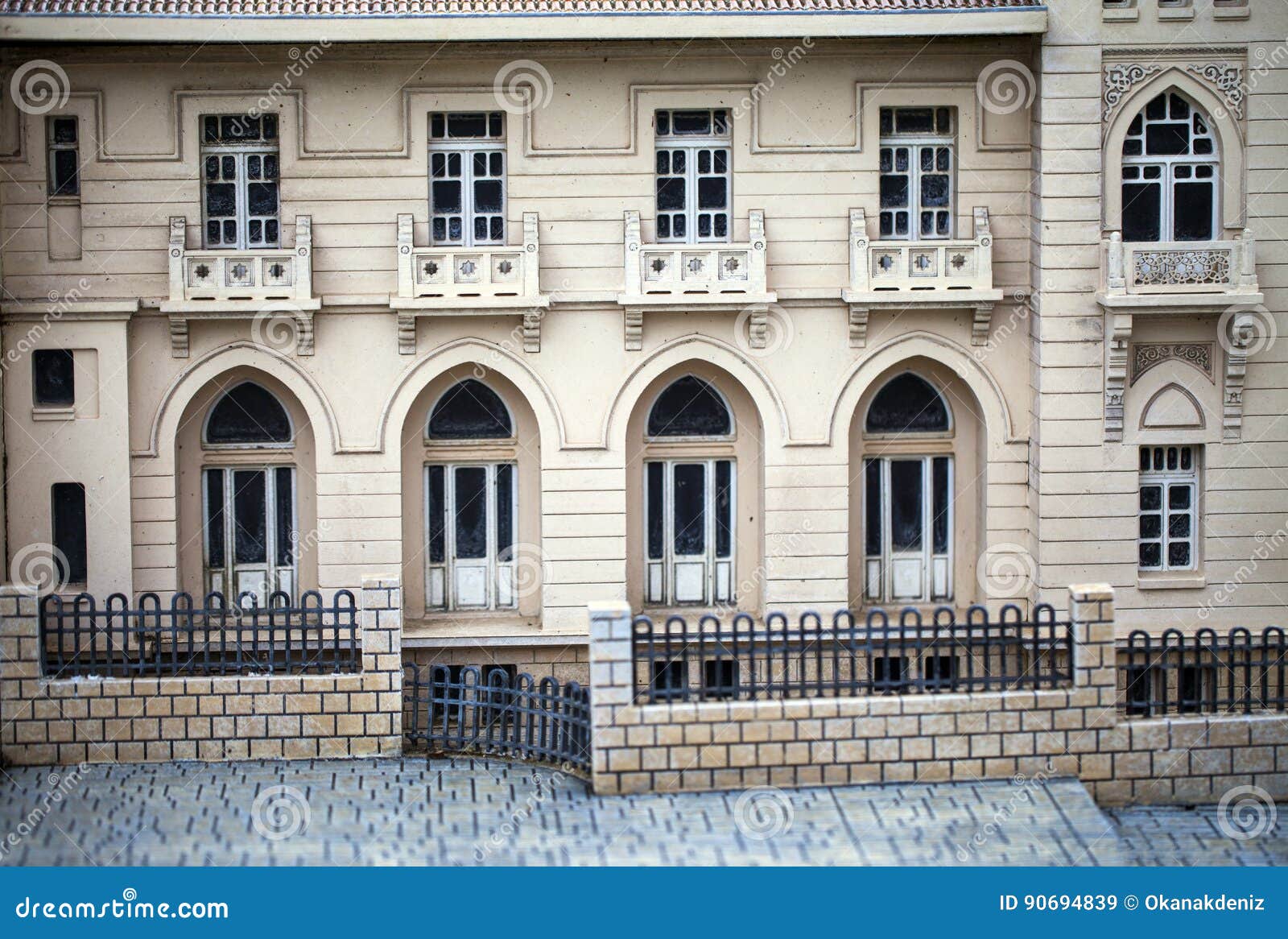 Historical Building Model stock image. Image of concept - 90694839