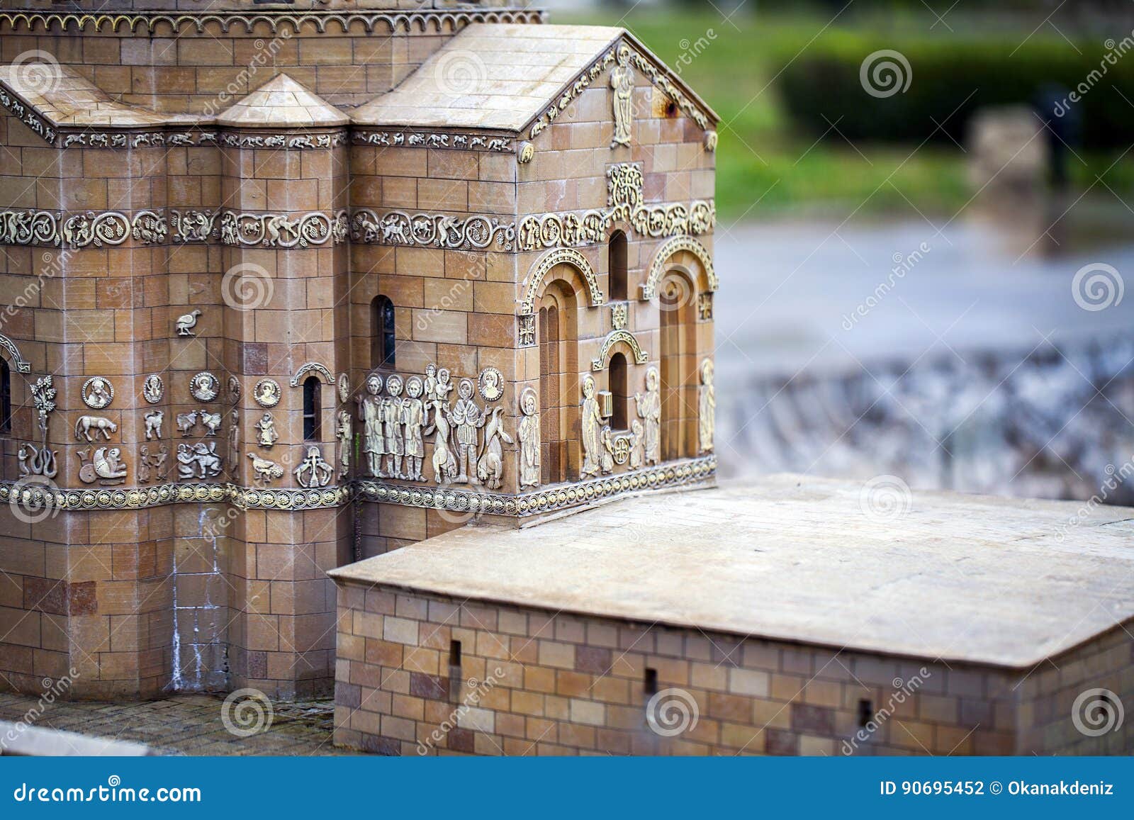 Historical Building Model stock photo. Image of column - 90695452