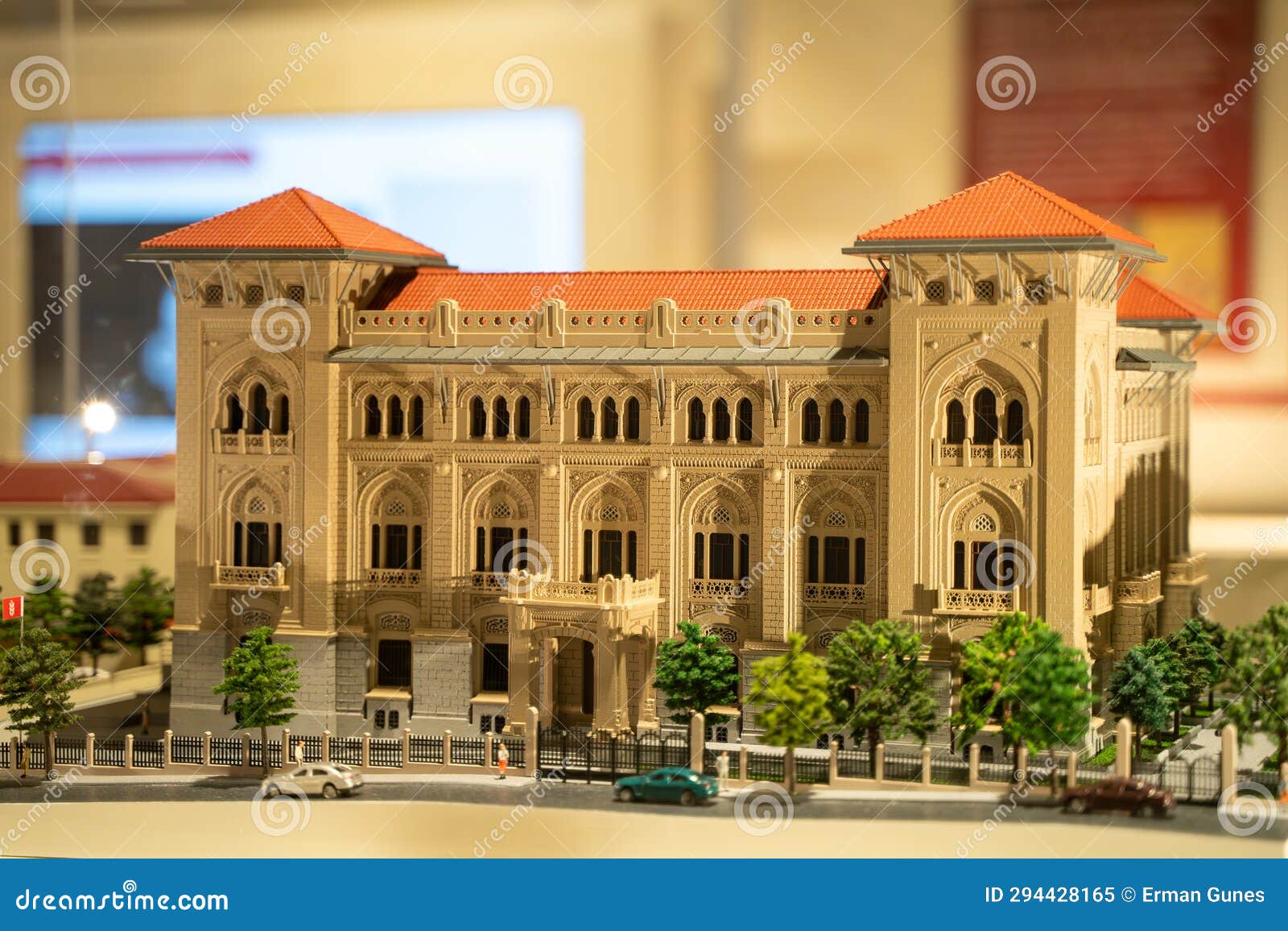 Historical Building Model in the Museum. Editorial Image - Image of ...