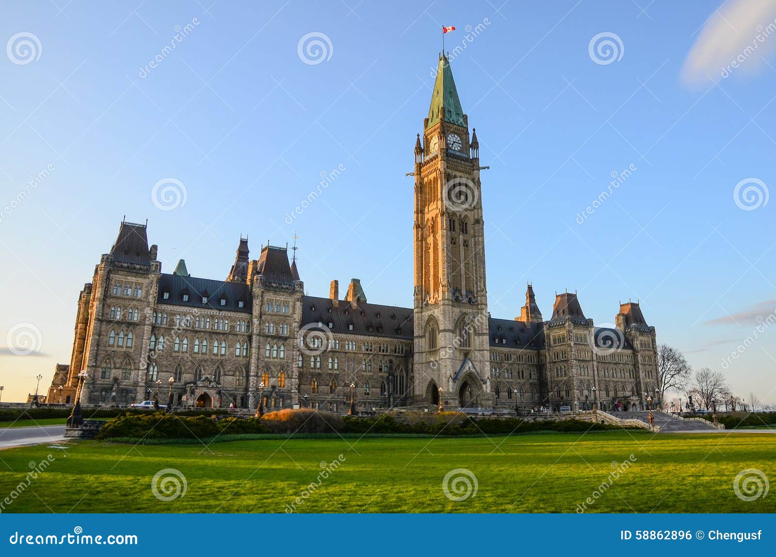 Historical Building of the Parliament Stock Photo - Image of citiy ...