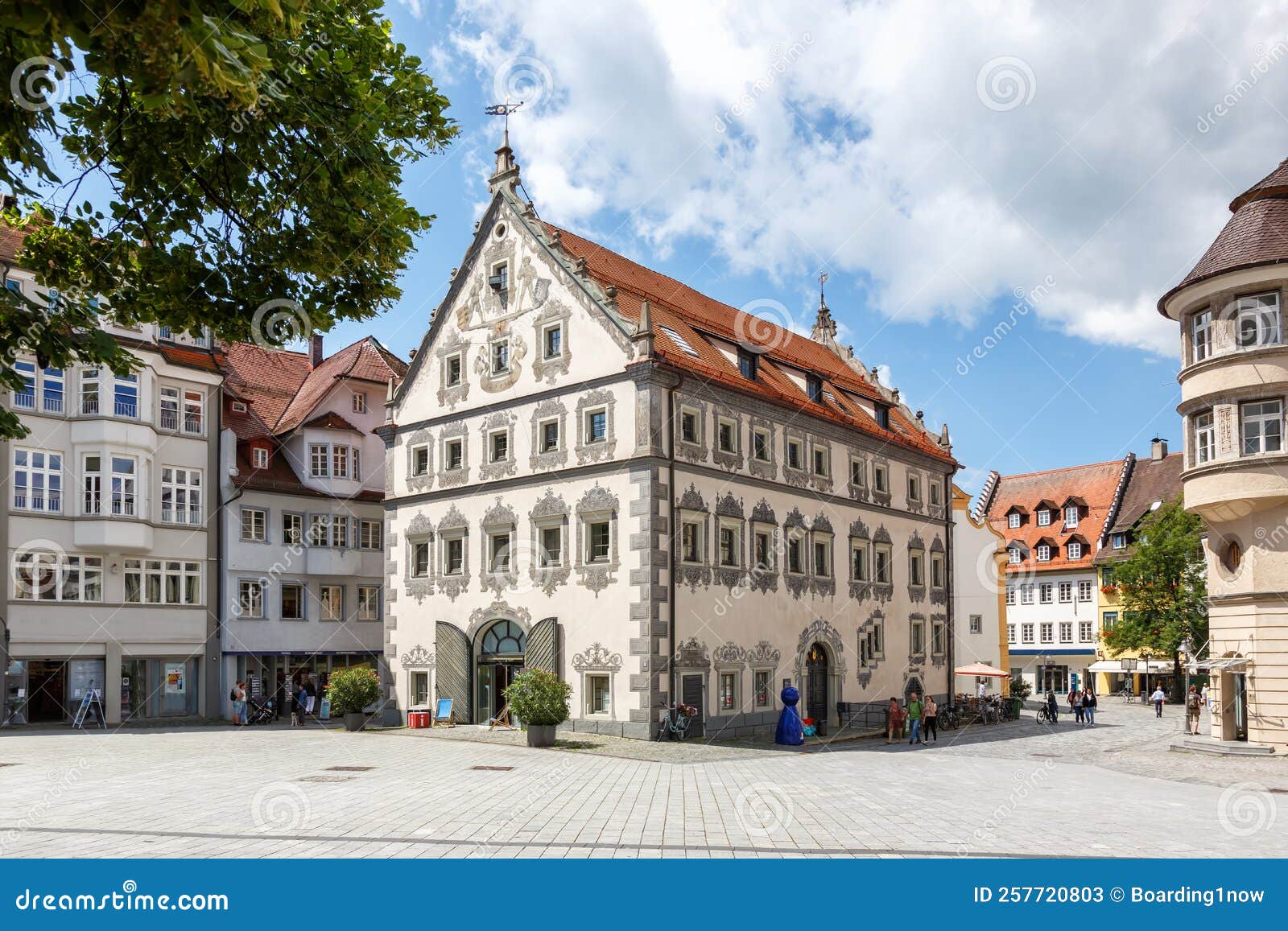 Historical Building in Ravensburg Old Town in Germany Editorial Stock ...