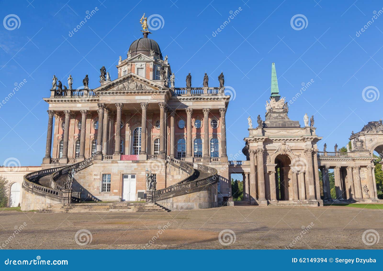Historical Building of University of Potsdam Stock Photo - Image of ...