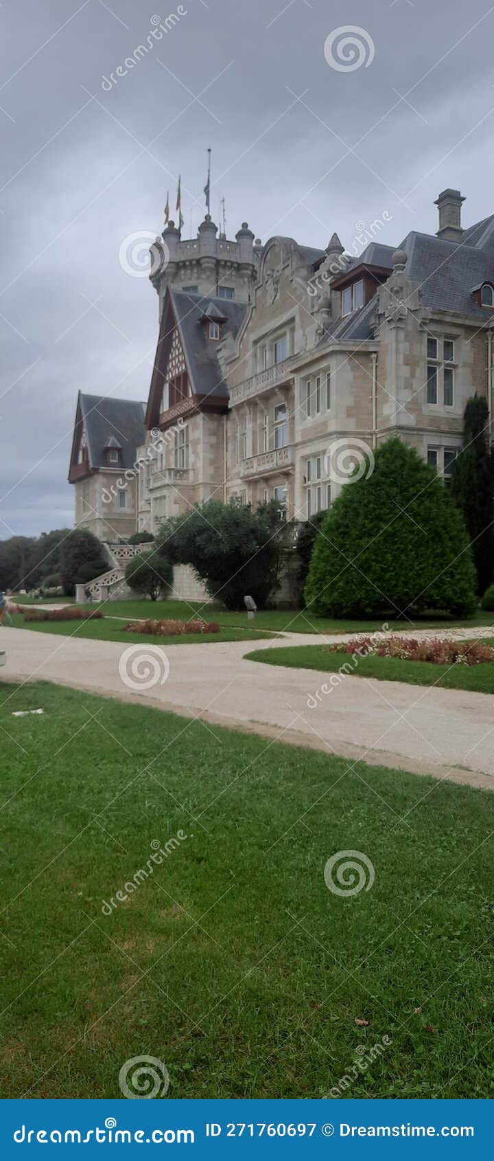 Historical Castle for Summer Stock Image - Image of view, castle: 271760697