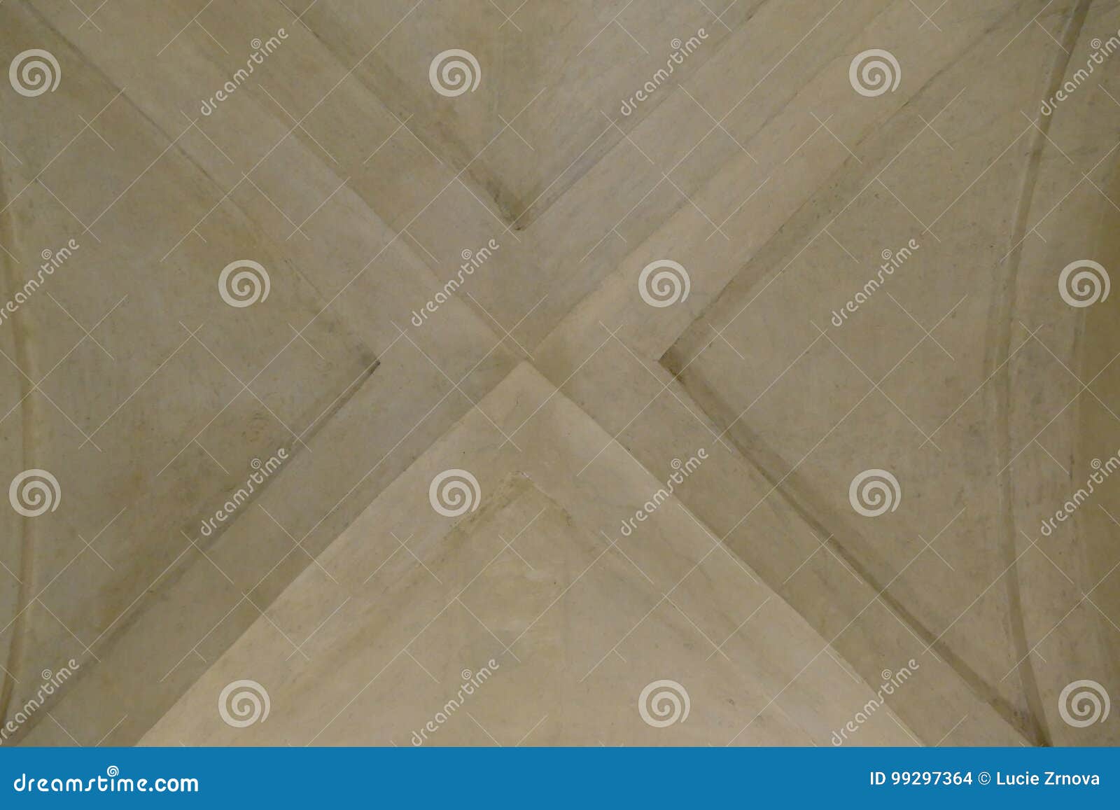 Historical Ceiling in an Old Building Stock Photo - Image of ...