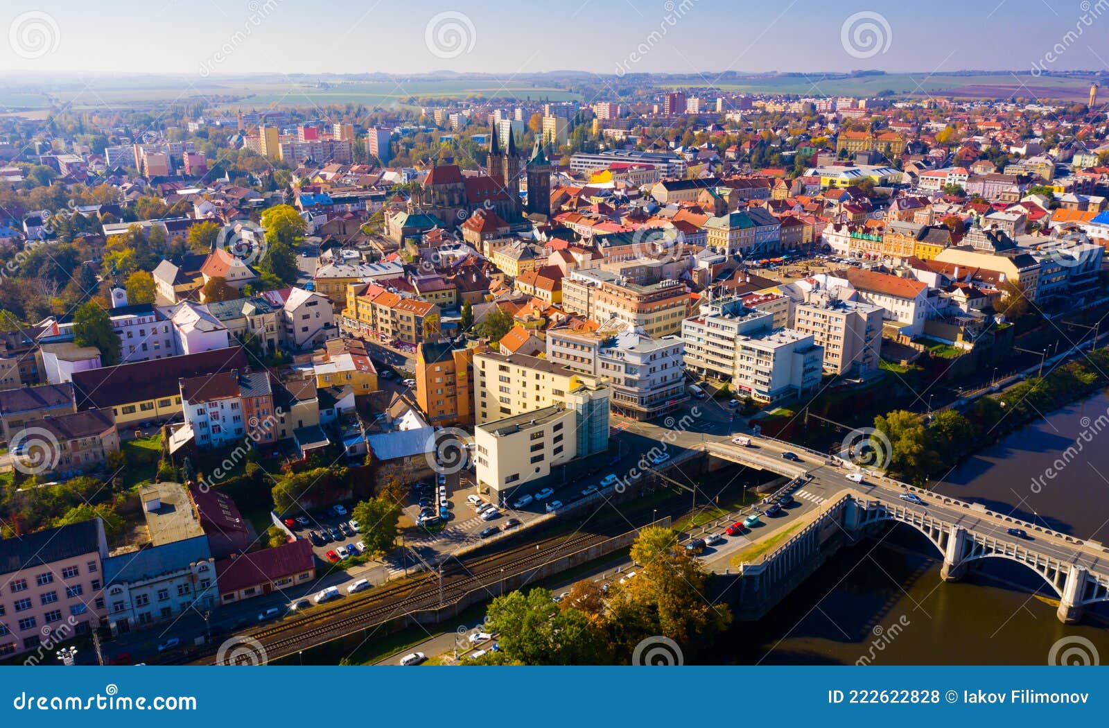 Historical center of Kolin stock photo. Image of outdoor - 222622828