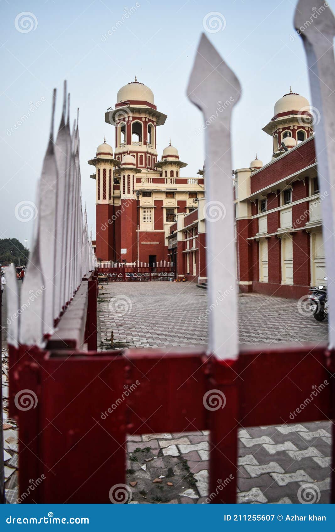 Historical Charbagh Railway Station in Lucknow India Editorial ...