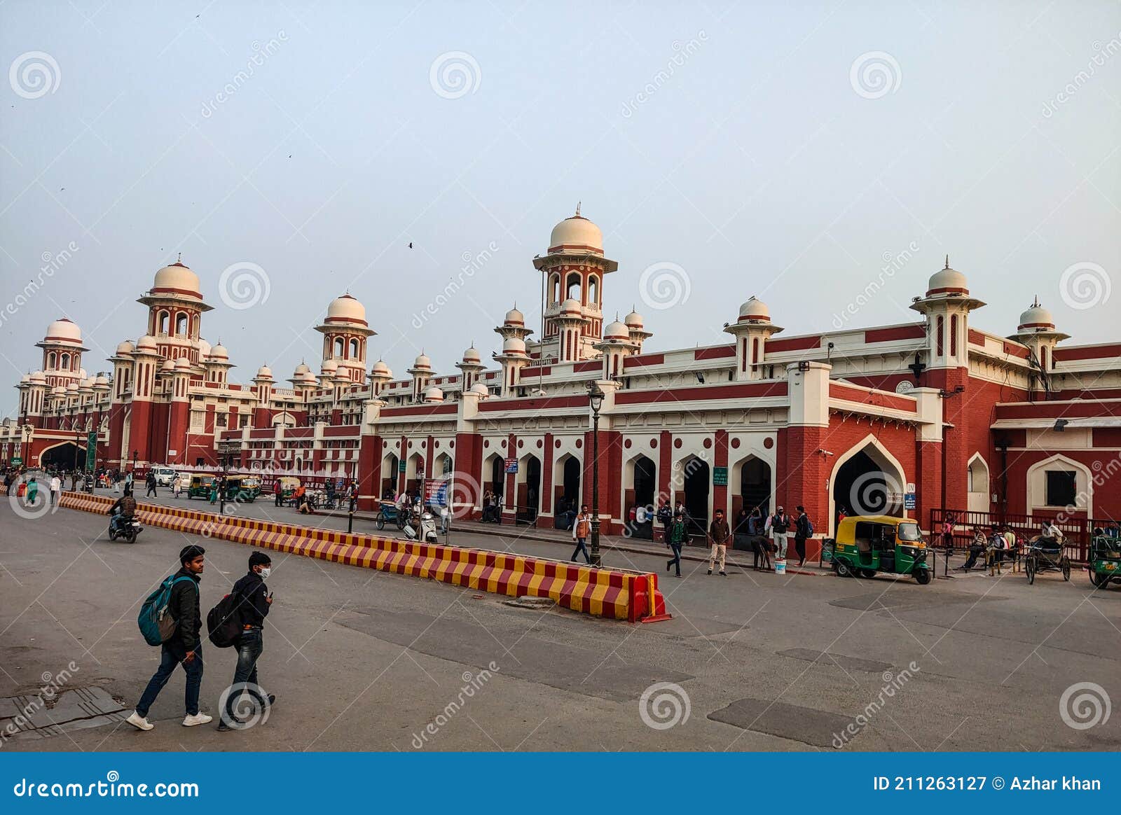 Historical Charbagh Railway Station in Lucknow India Editorial ...