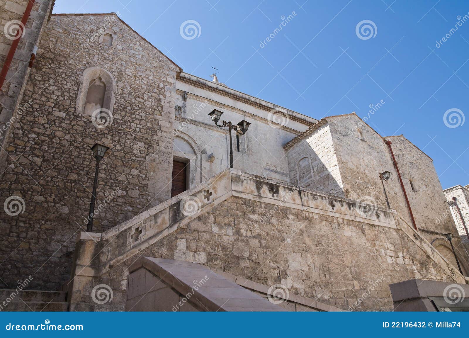 Historical Church of Vieste. Stock Photo - Image of building, niche ...
