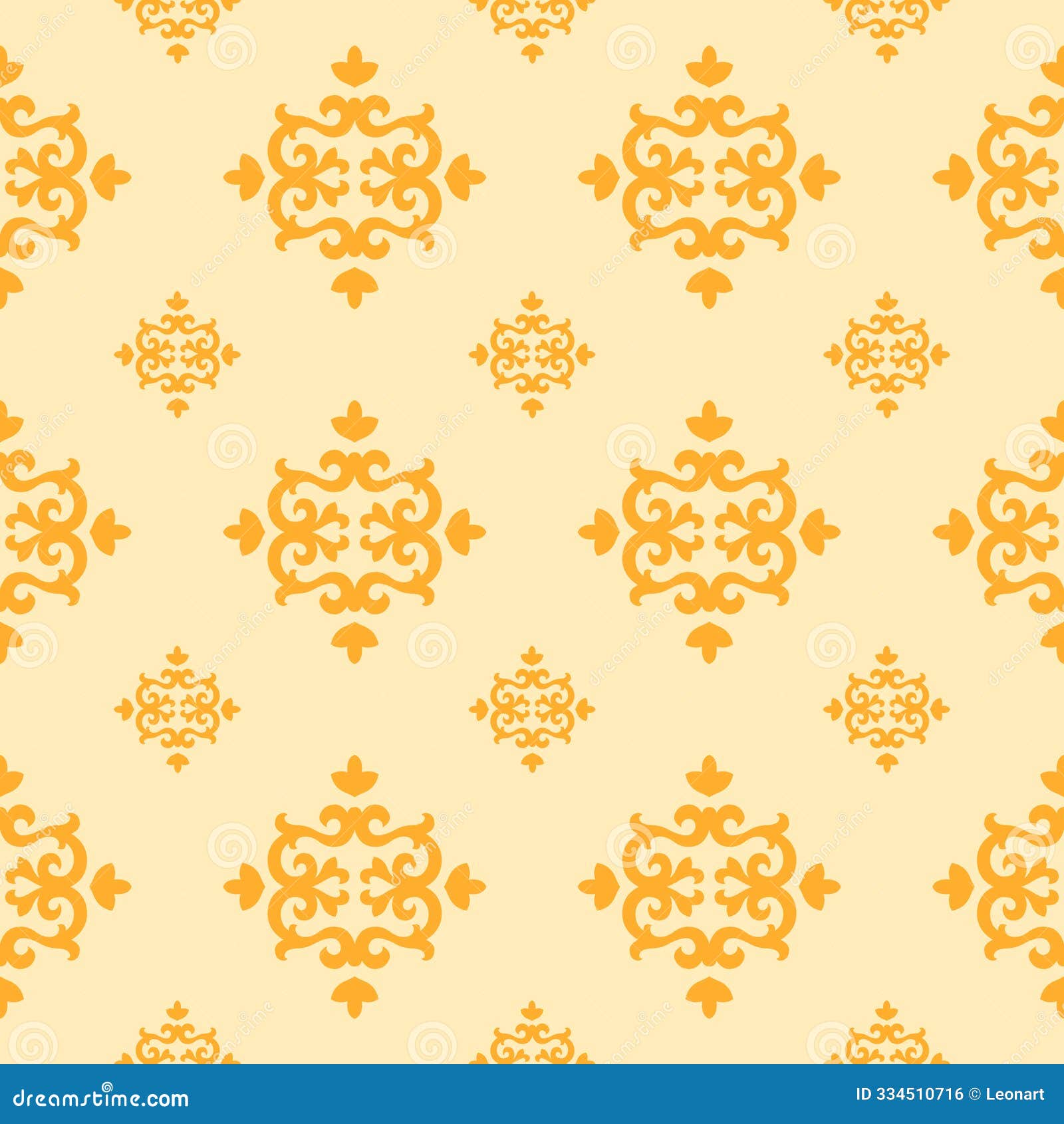 Historical Classic Floral Pattern Background Stock Vector ...
