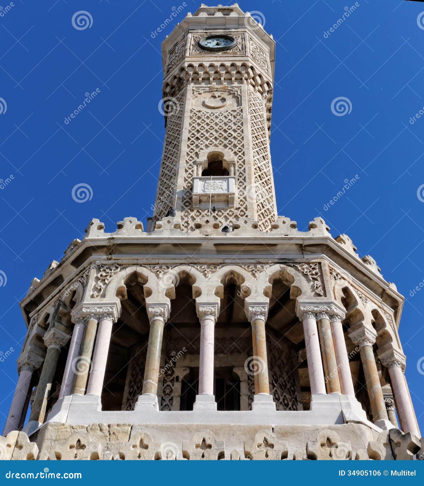 Historical Clock Tower stock photo. Image of figures - 34905106