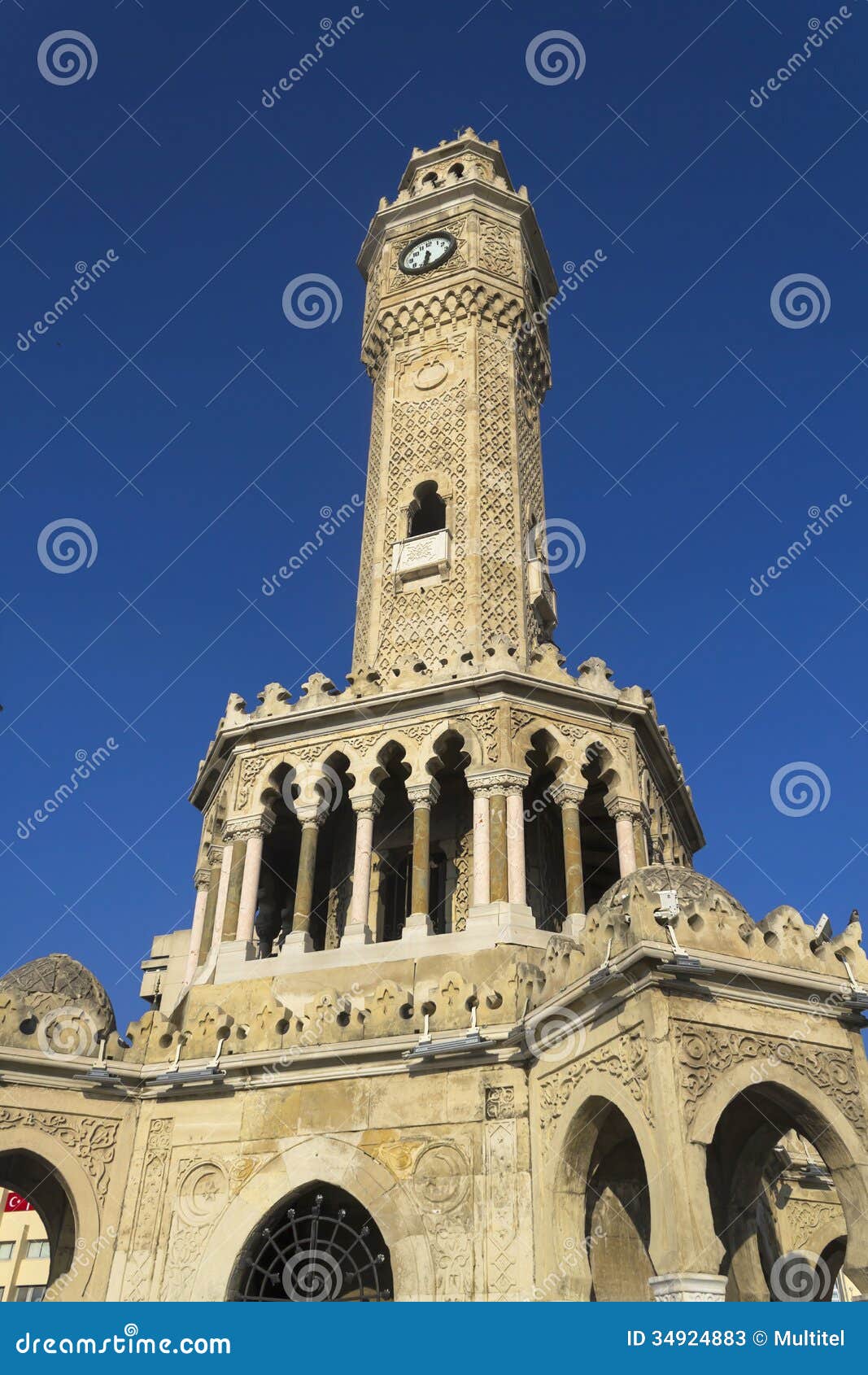 Historical Clock Tower stock image. Image of famous, number - 34924883