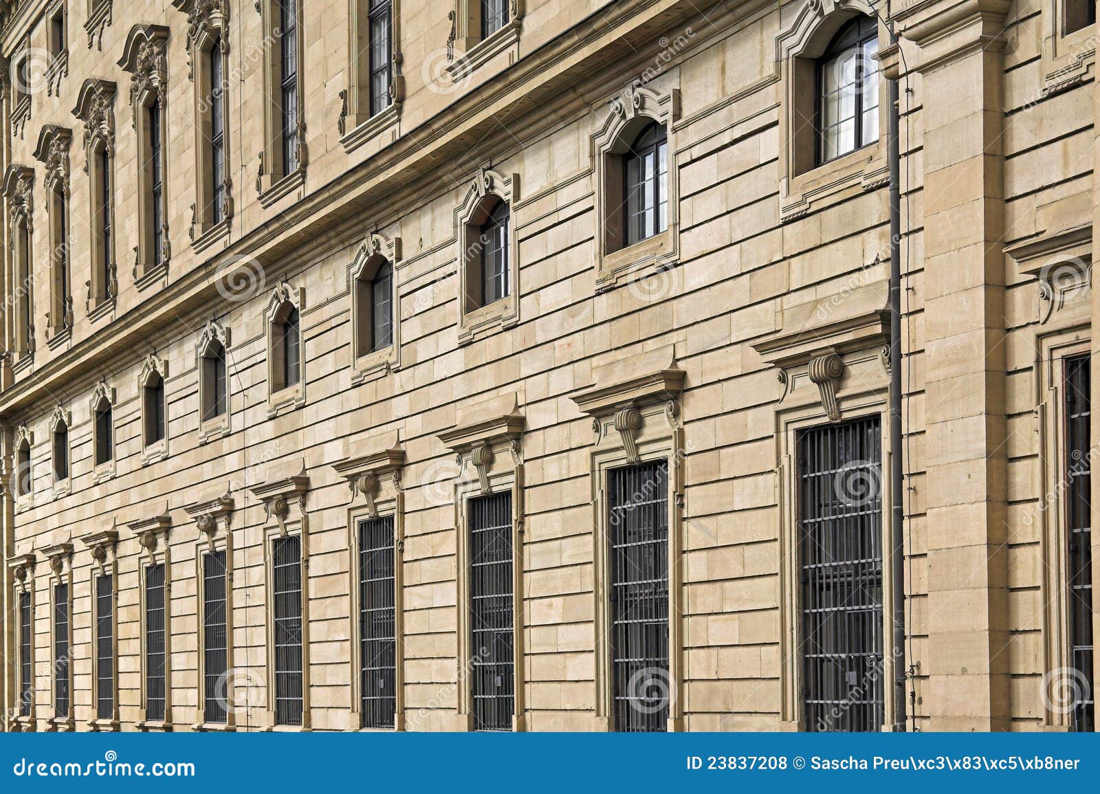 Historical front stock photo. Image of century, windows - 23837208