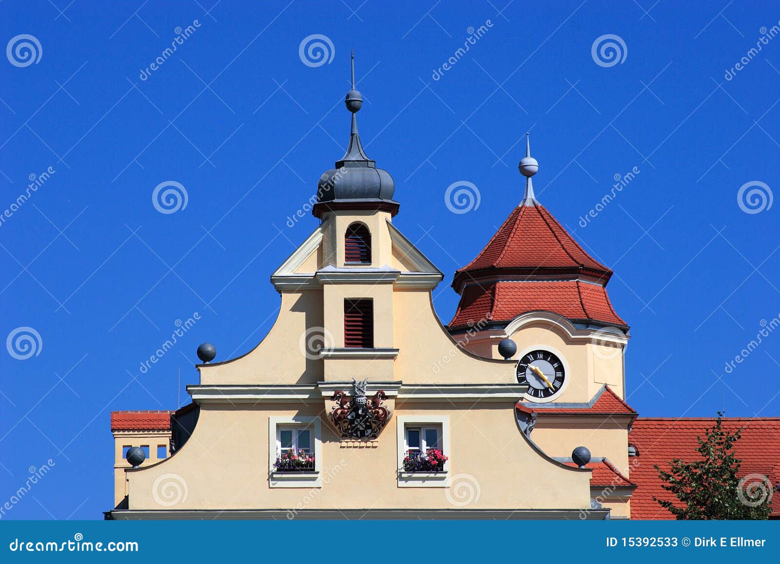 Historical gable stock image. Image of pediments, window - 15392533
