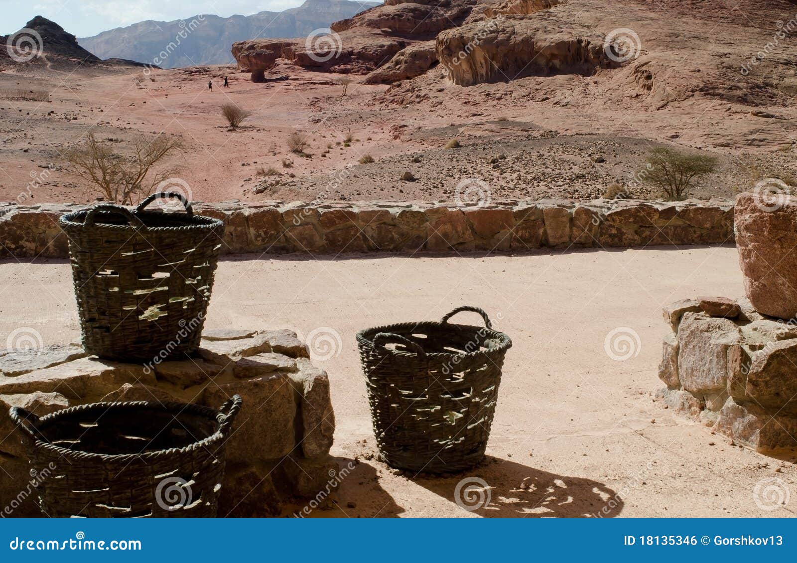 Historical and Geological Timna Park, Israel Stock Photo - Image of ...