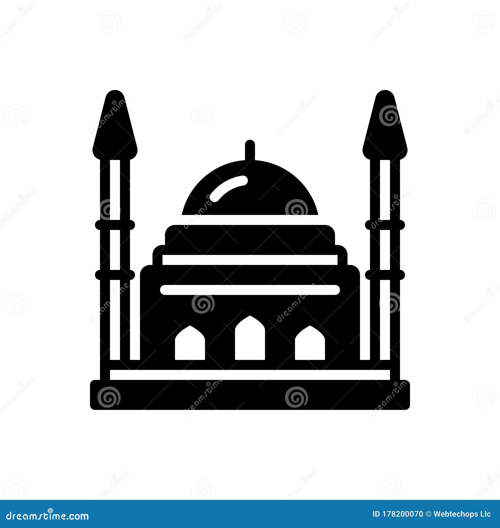 Black Solid Icon for Historical, Ancient and Antique Stock Vector ...