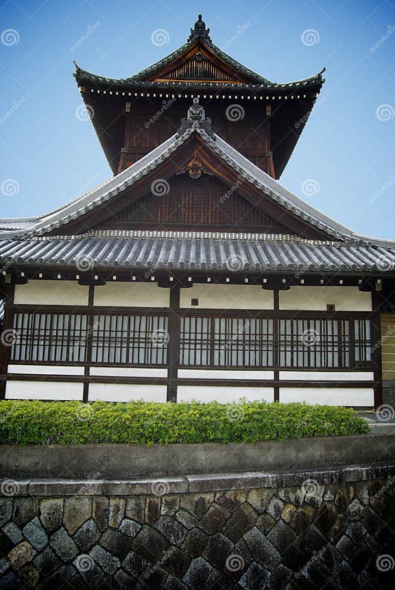 Historical Japanese Building Stock Image - Image of architecture ...