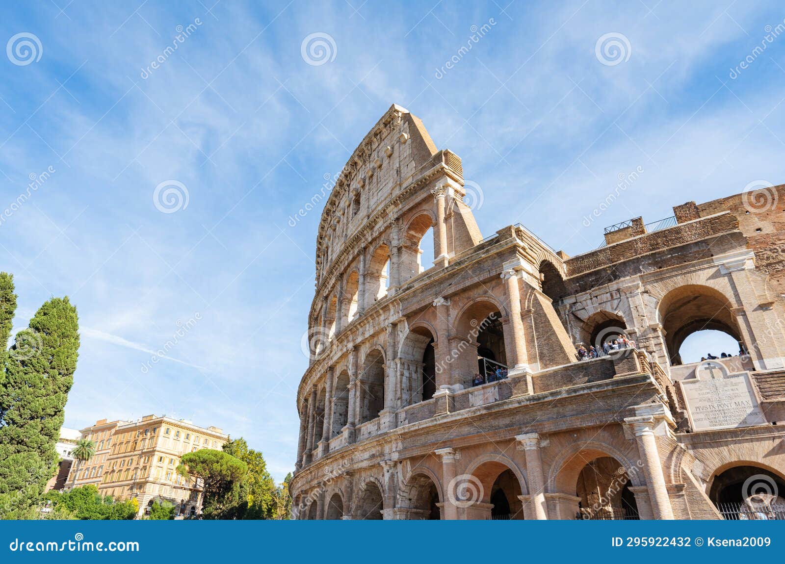 Historical Landmarks of Rome Stock Photo - Image of monument, europe ...