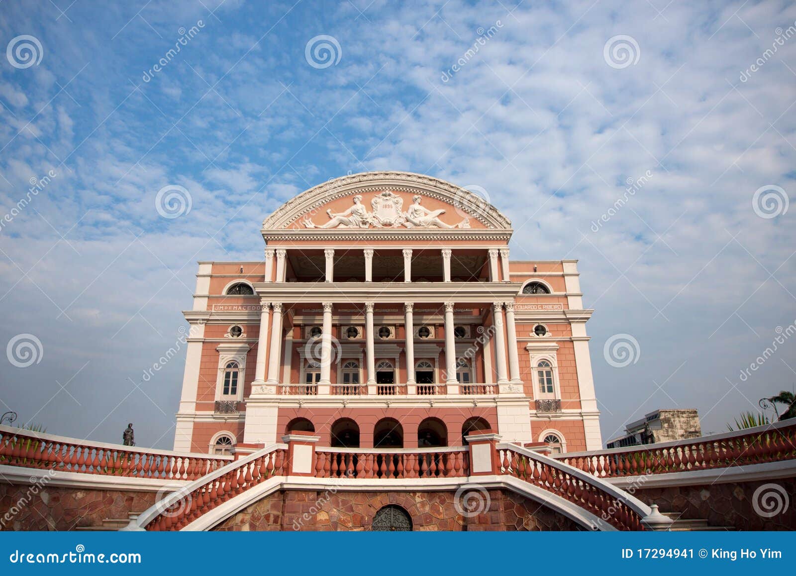 Historical Manaus Opera House Stock Image - Image of south, landmark ...