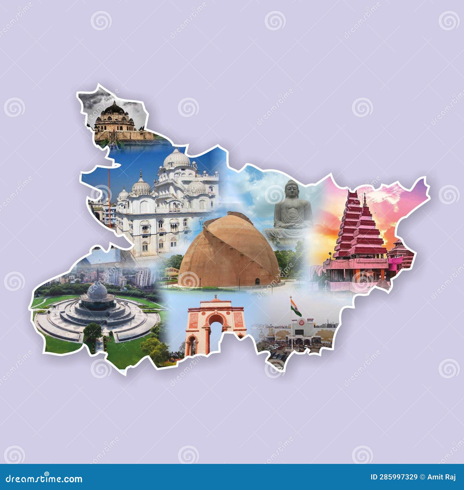 Historical Map of Bihar stock illustration. Illustration of diagram ...