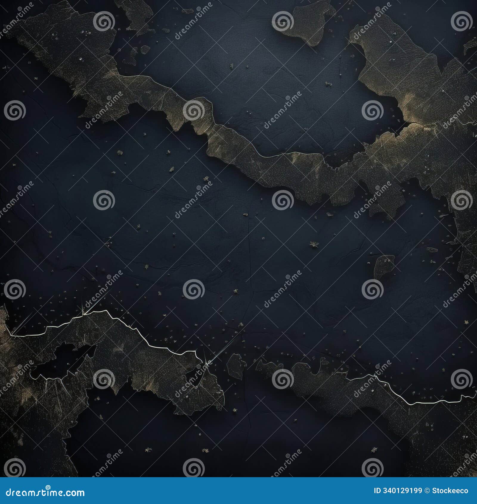 Historical Map Design on Dark-blue Textured Paper Template Stock ...