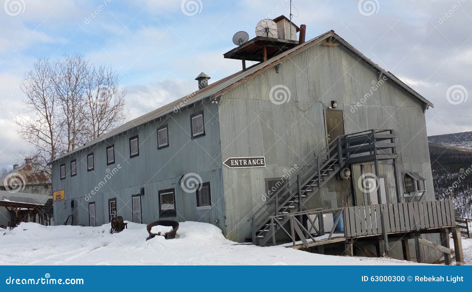 Historical mining town stock photo. Image of building - 63000300