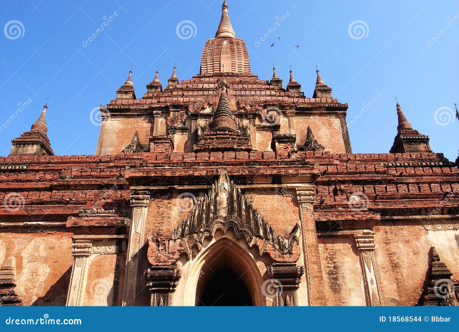 Historical Monastery In Myanmar Stock Images - Image: 18568544