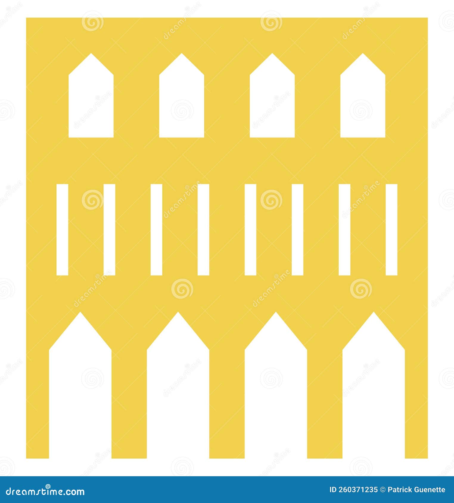 Historical monument, icon stock vector. Illustration of city - 260371235