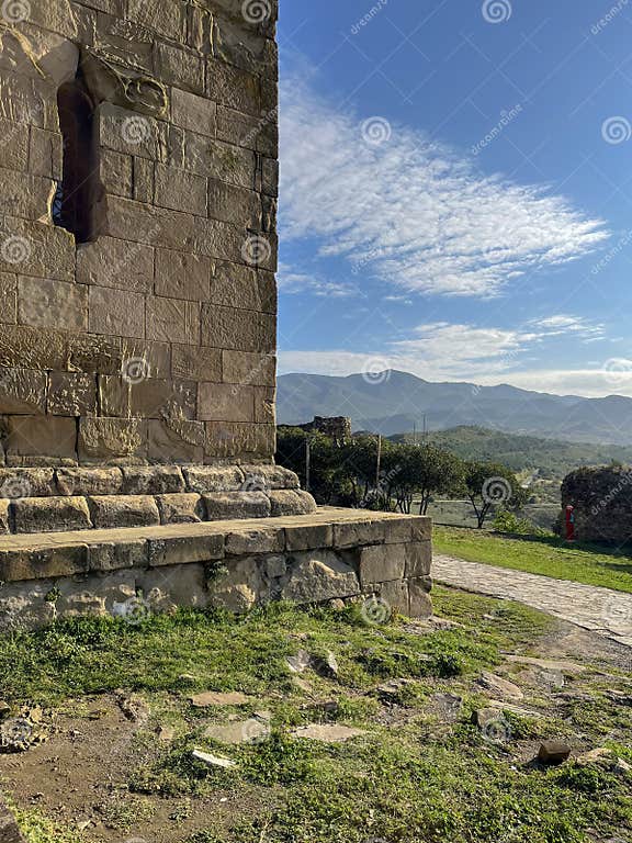 Historical Monuments of Georgia - Mtskheta, Jvari Monastery Stock Photo ...