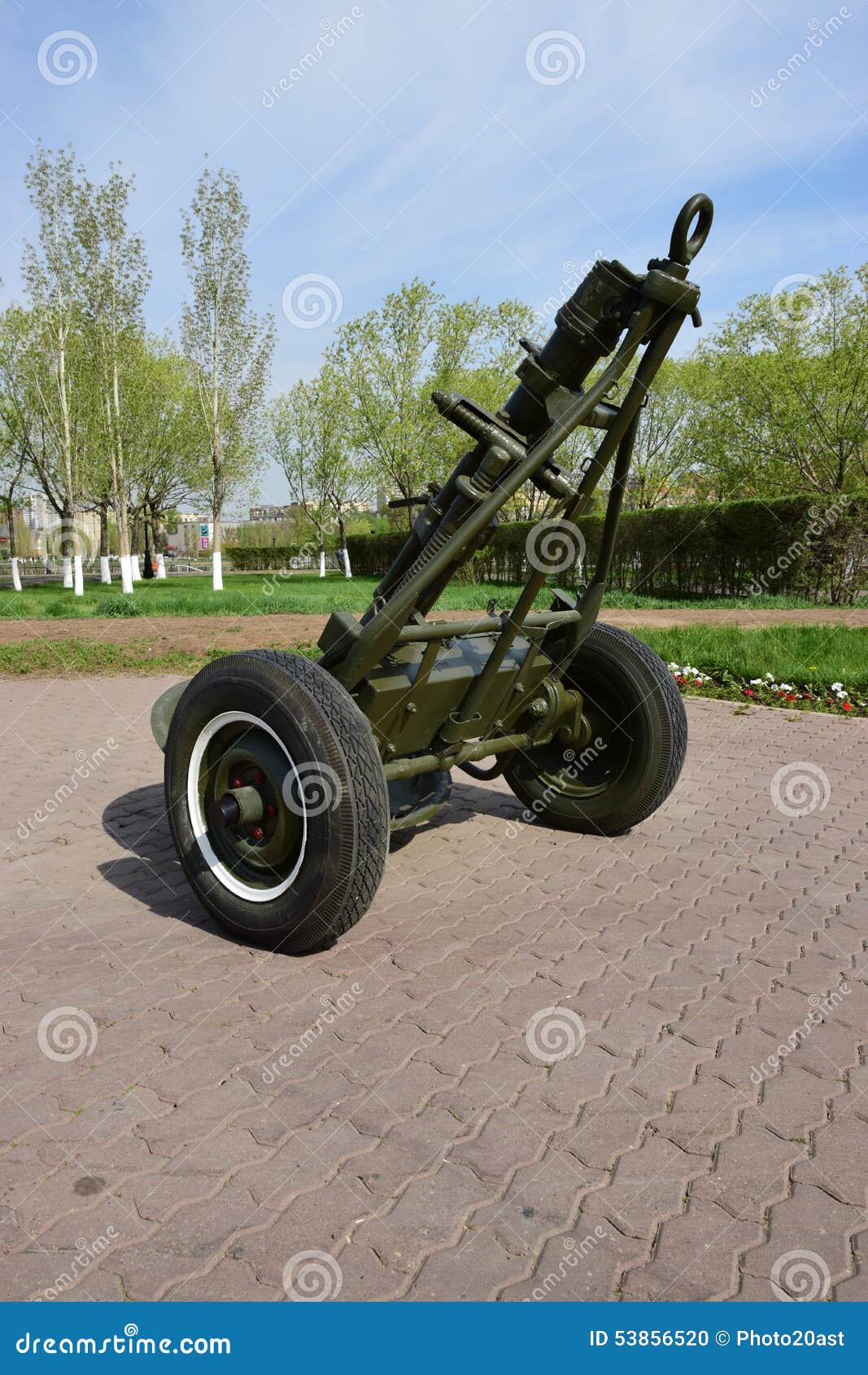 120 Mm Russian Mortar Shell Type 1938 Year Stock Photography ...