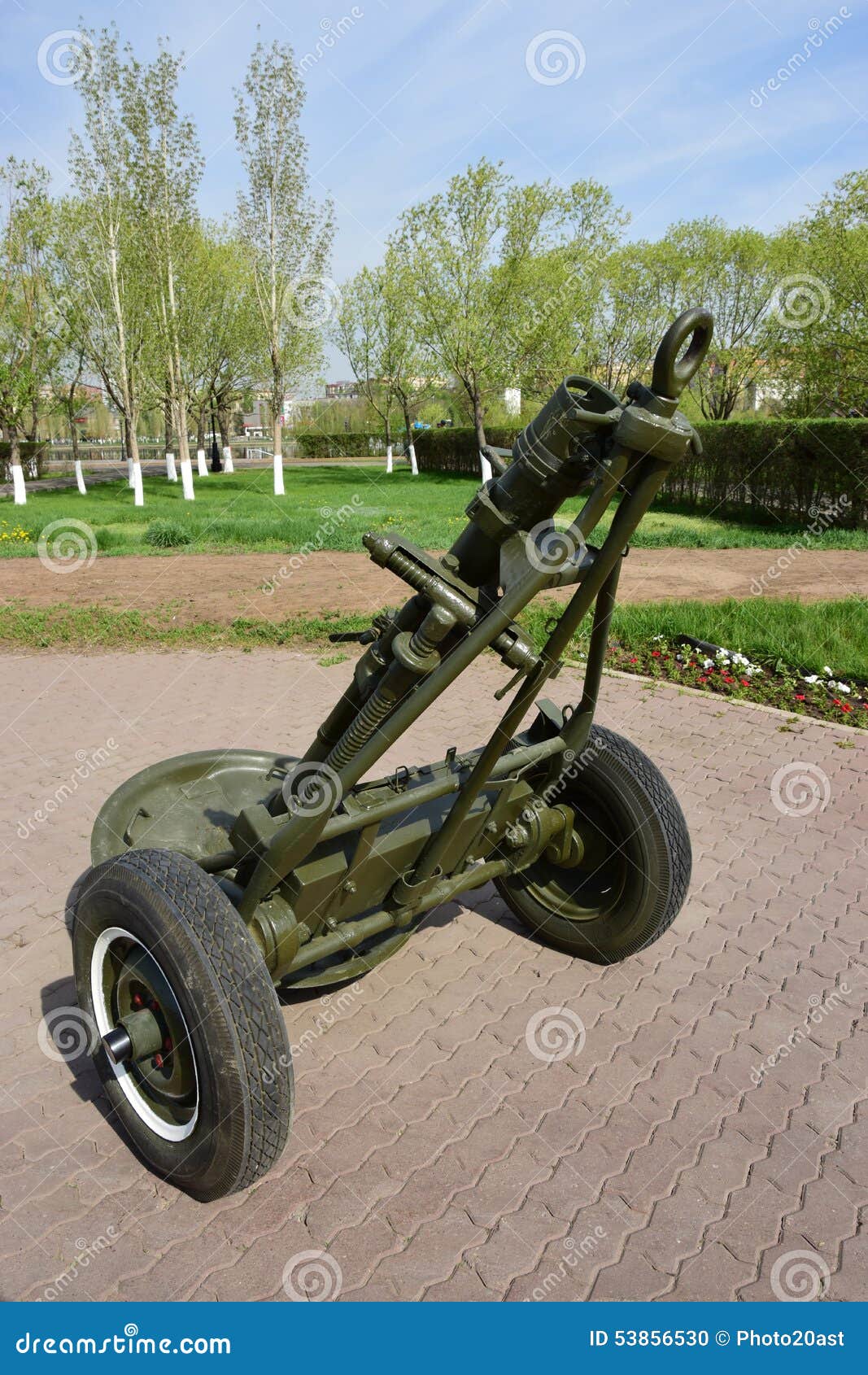 120 Mm Russian Mortar Shell Type 1938 Year Stock Photography ...