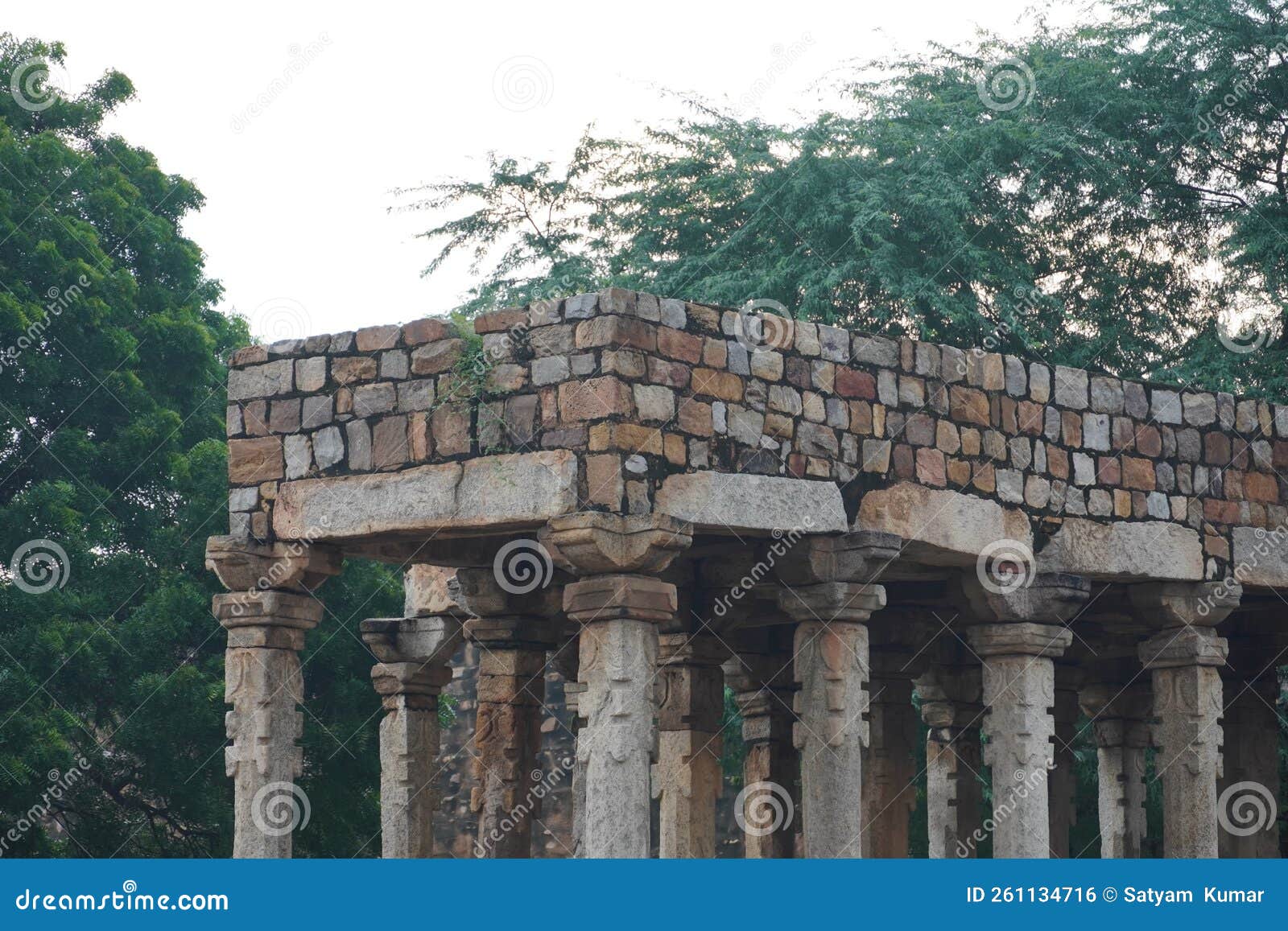 Historical Old Building Structure Stock Photo - Image of dome, india ...