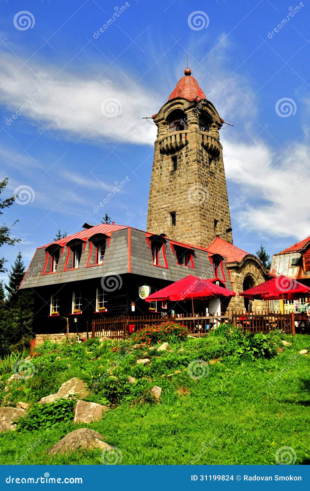 Outlook-tower In Gothic Revival Royalty-Free Stock Photo ...