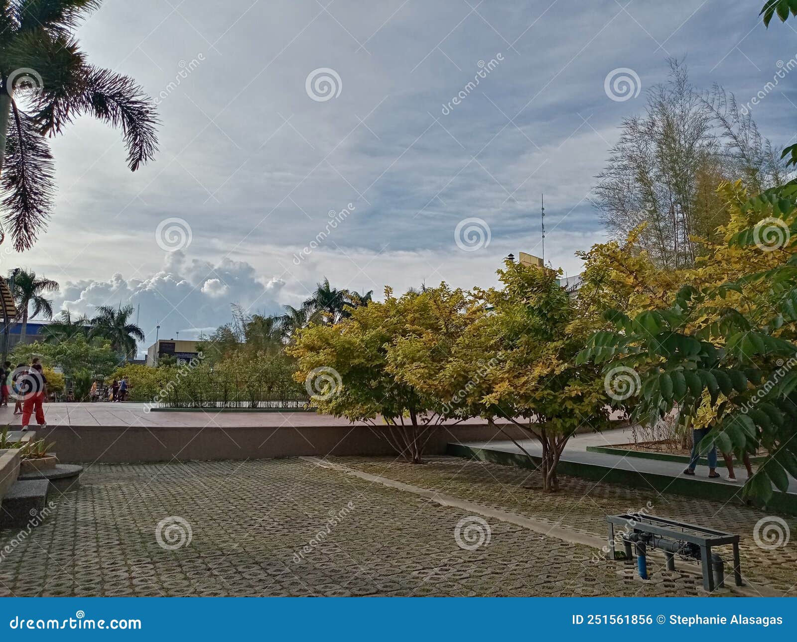 Historical Park at Tagum City Stock Photo - Image of flower, estate ...
