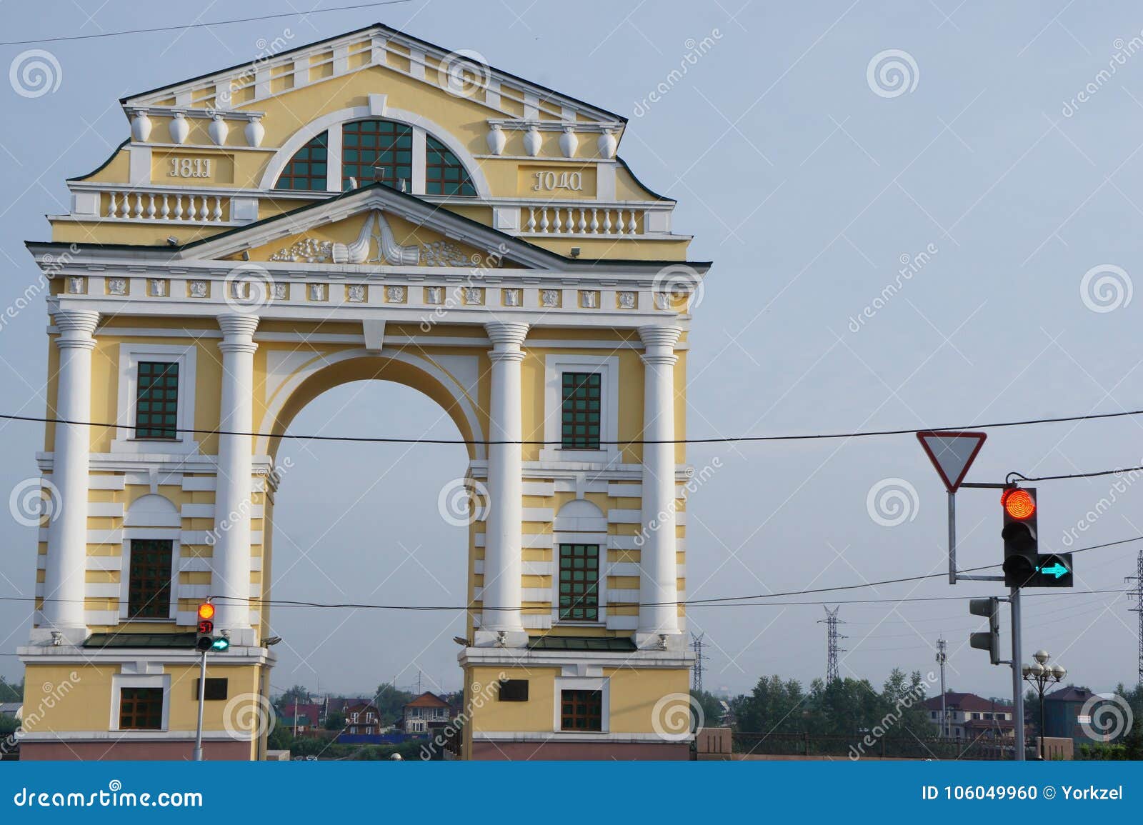 Example of Russian Architecture in the Construction of a Historical ...