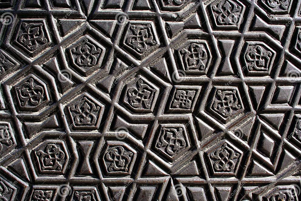 Historical Pattern As Background Stock Photo - Image of gate, texture ...