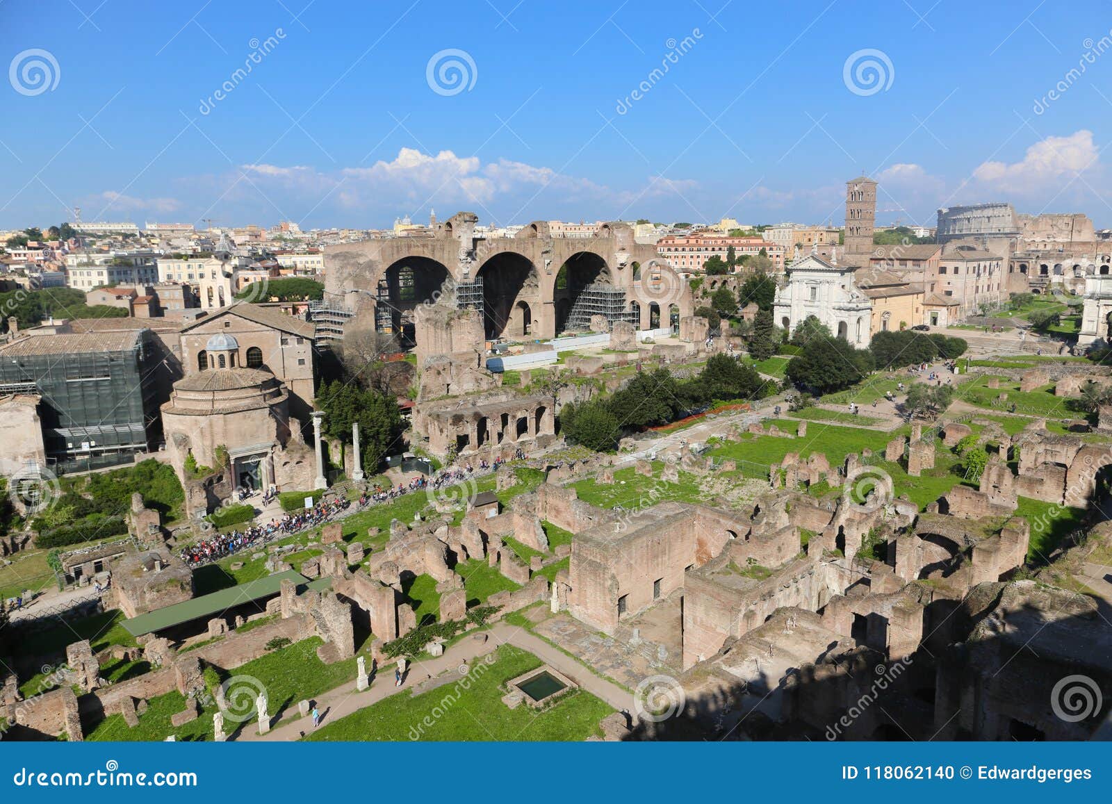 Rome Italy stock photo. Image of architecture, monument - 118062140