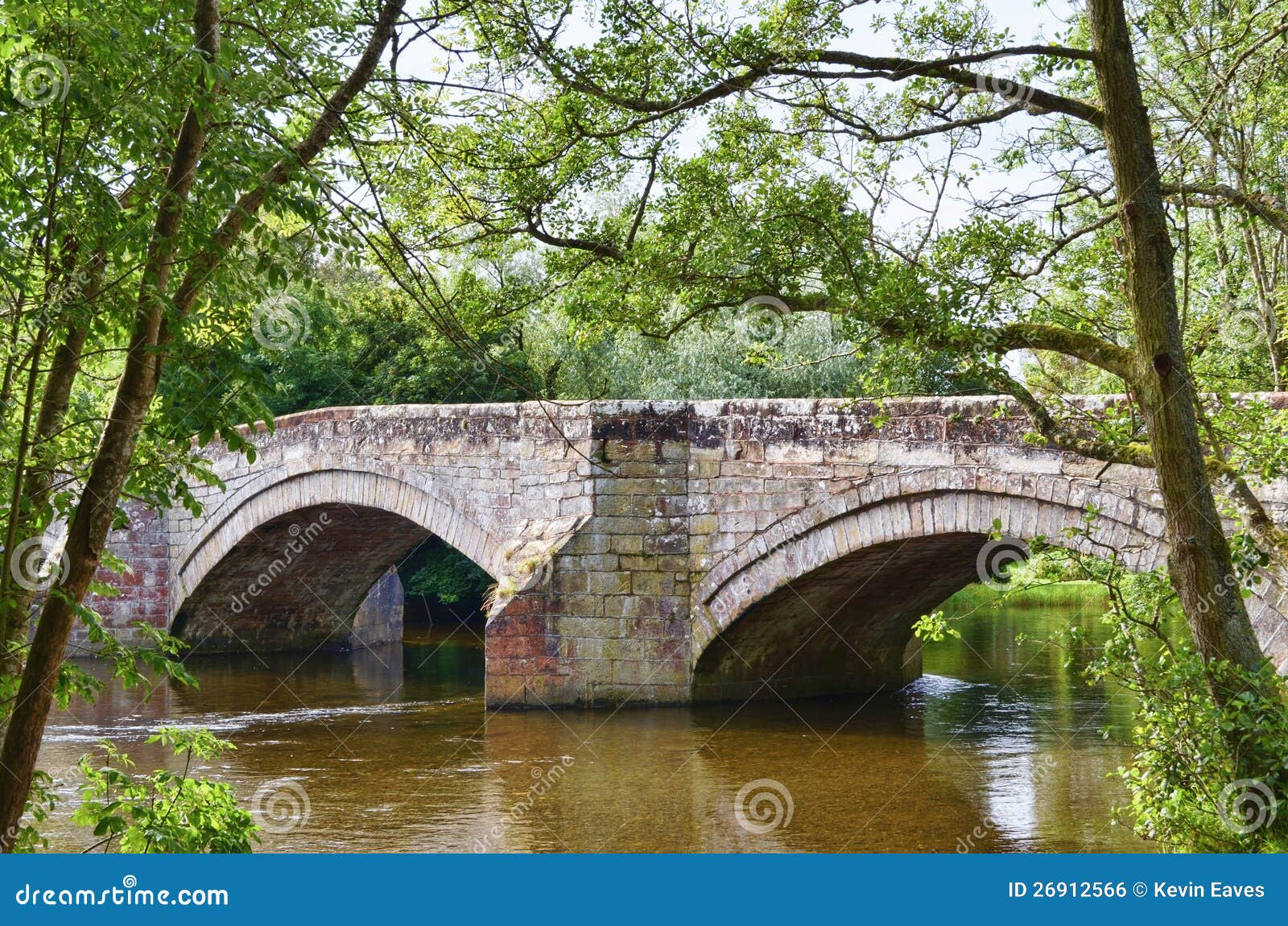 Historical Pooley Bridge stock photo. Image of arches - 26912566