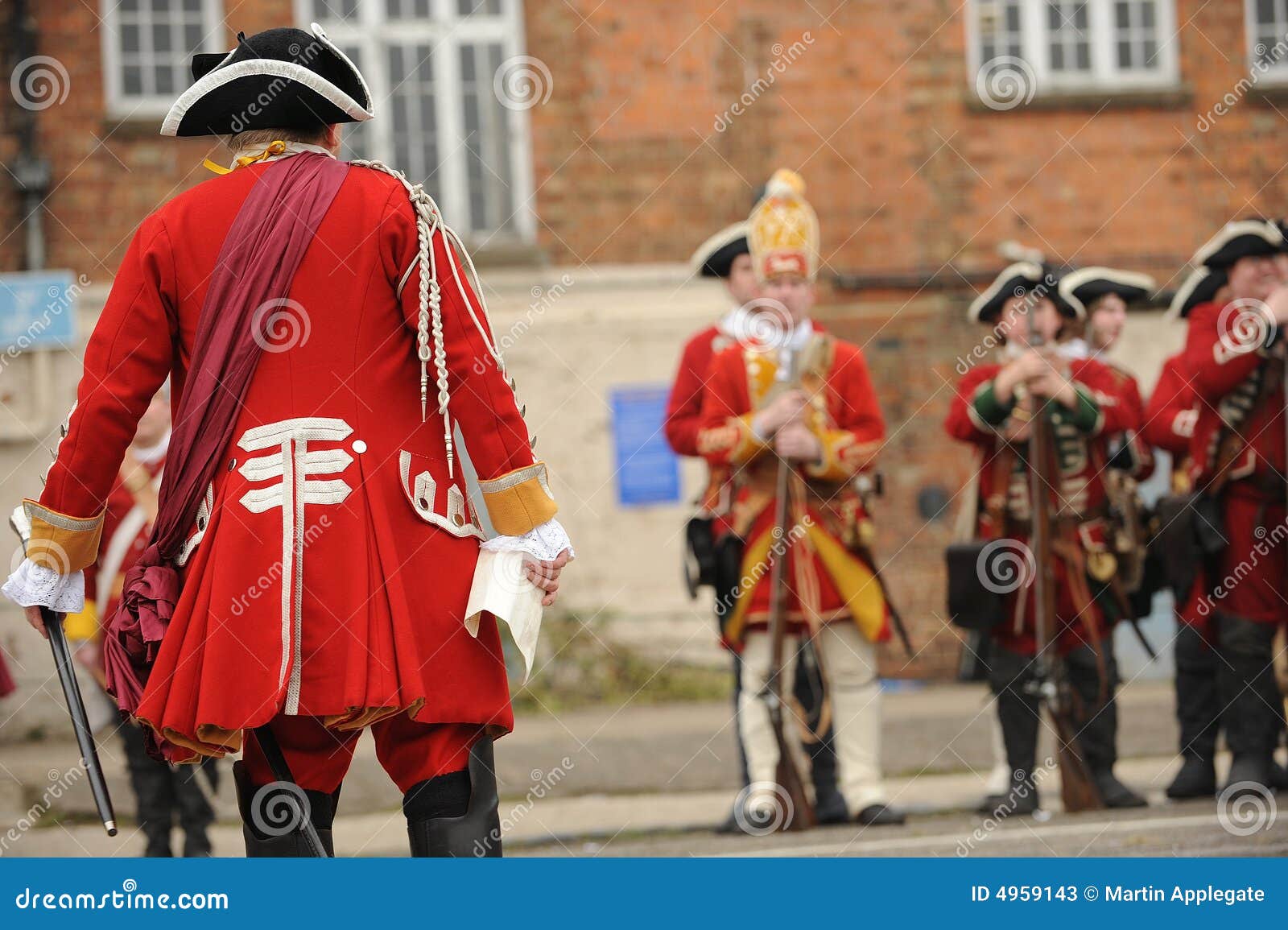 Historical reenactment editorial stock photo. Image of 18th - 4959143