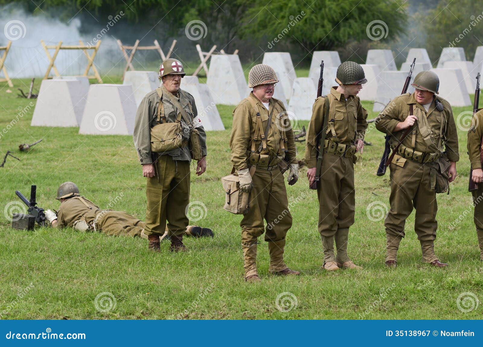 Historical Reenactment of WWII Editorial Photography - Image of fascist ...
