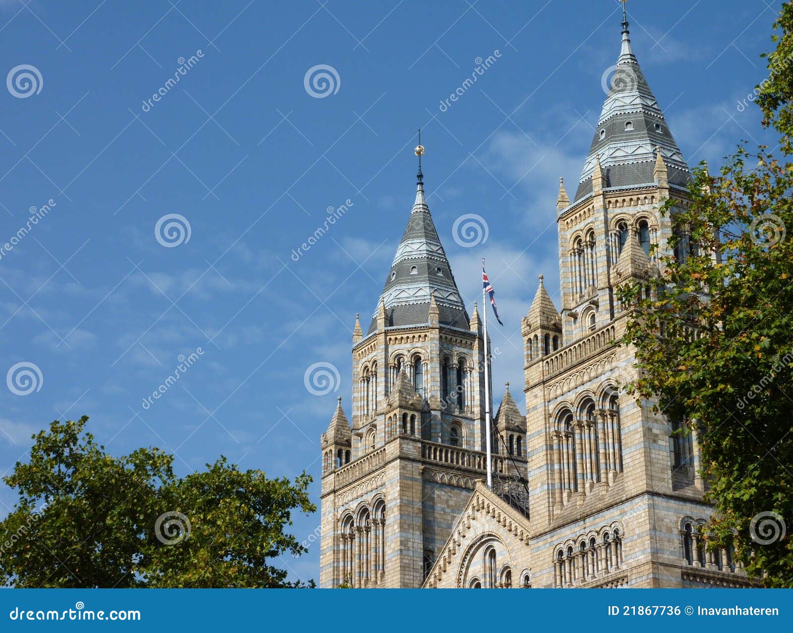 Historical Romanesque Revival Building Stock Photo - Image of ...