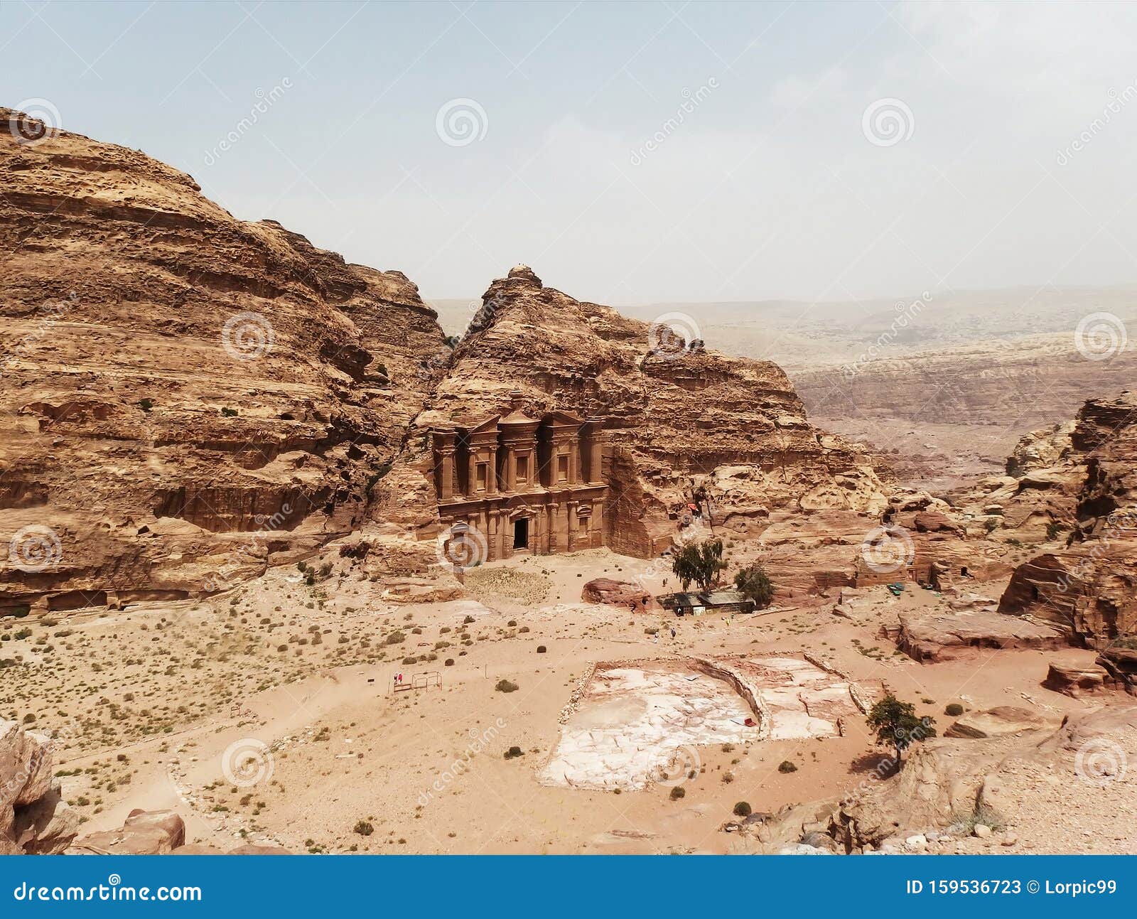 Historical Ruins in Petra, Jordan Stock Image - Image of carving ...