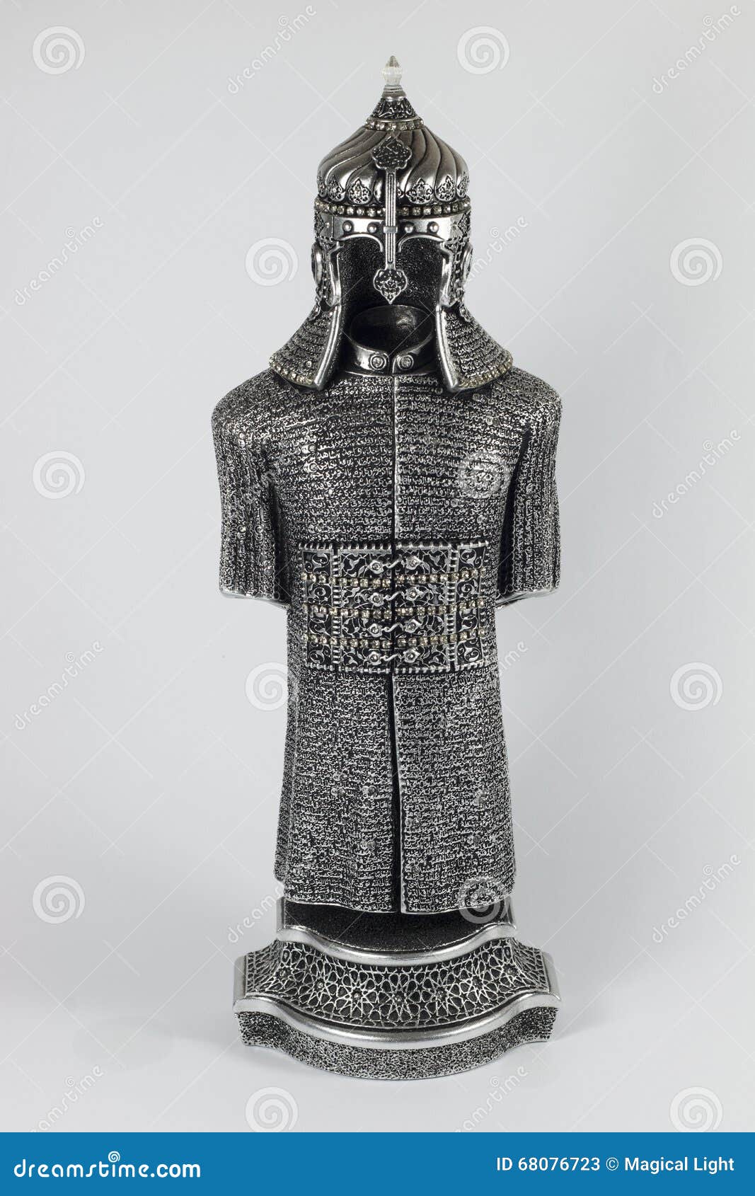 Historical silver armor stock image. Image of collection - 68076723
