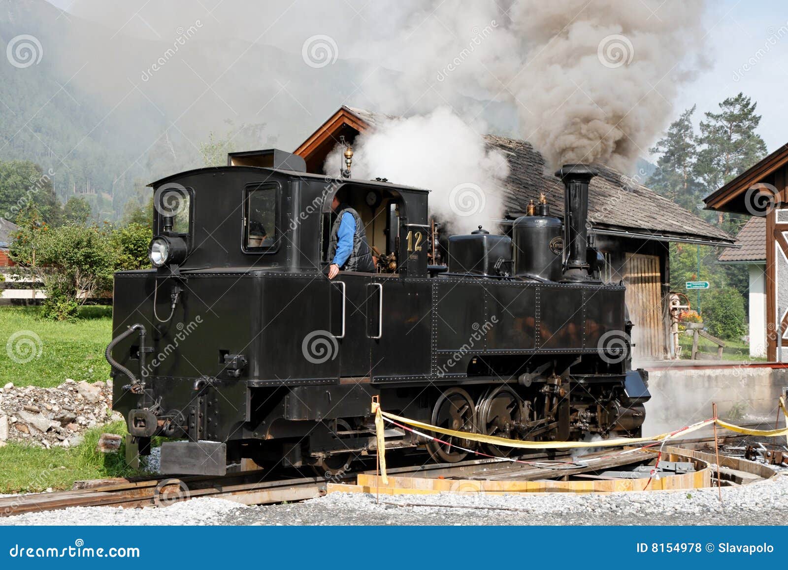 Historical Steam Engine Train Stock Photo - Image of railway, steam ...