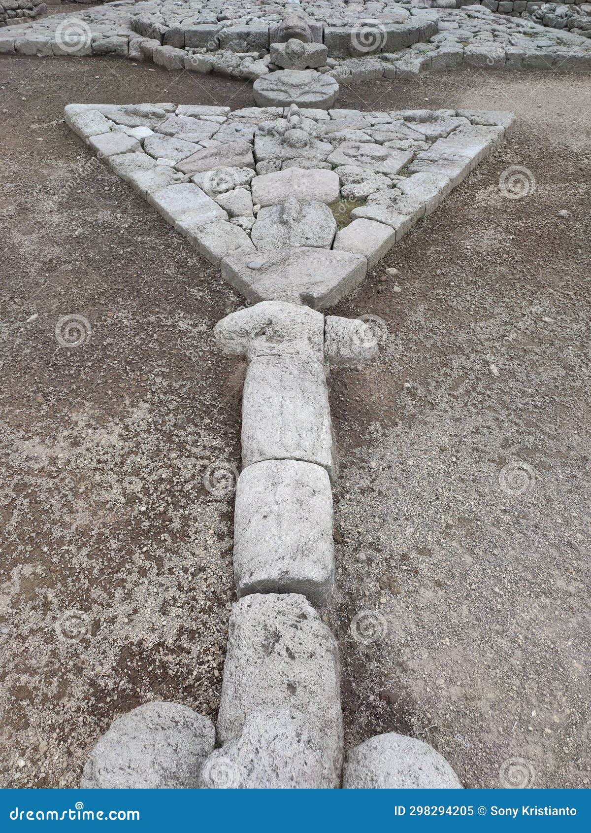Historical Stone Objects Left by Ancient Humans. Stock Image - Image of ...