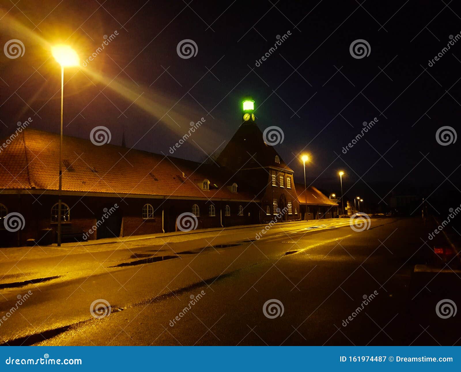 Historical Structure Denmark Nakskov Stock Image - Image of structure ...
