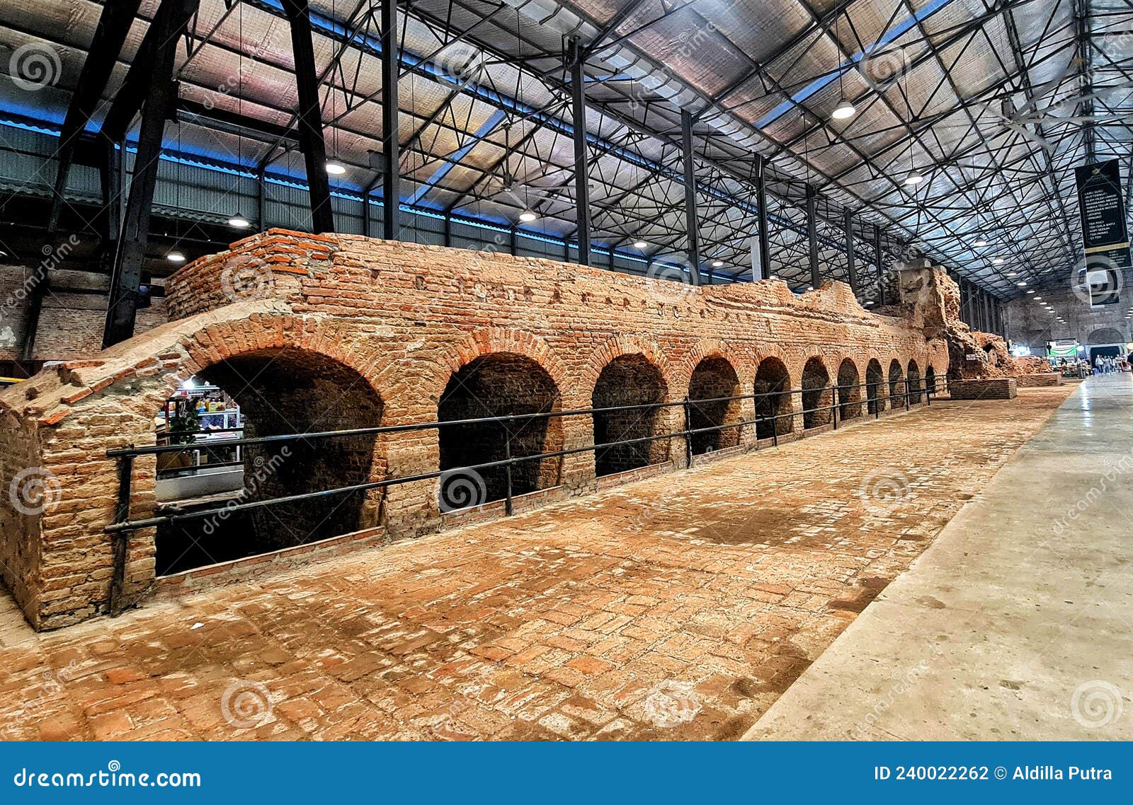 Historical Sugar Factory Building Turned into a Rest Area Stock Photo ...