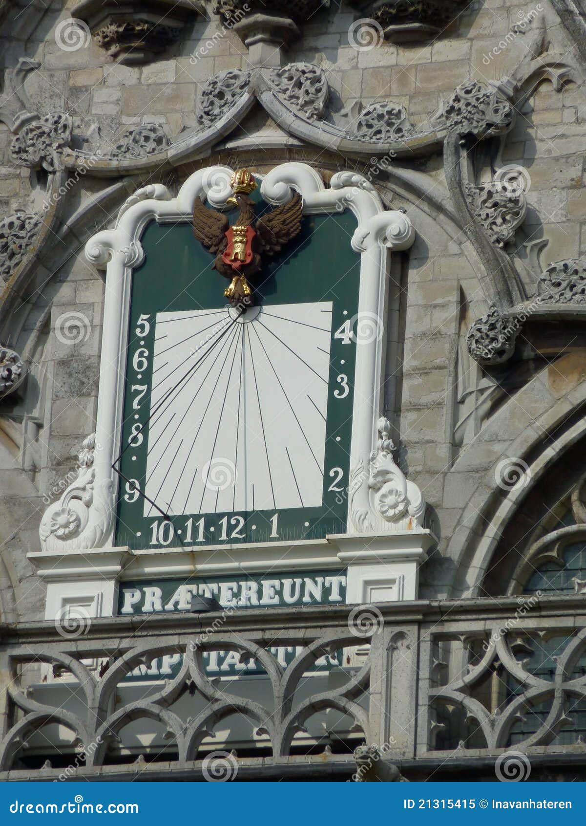 A historical sundial stock image. Image of historic, monumental - 21315415